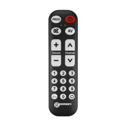 Geemarc TV1 Universal Television Remote | Health and Care
