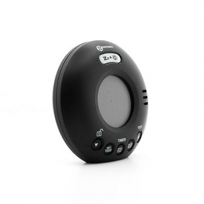 Geemarc Wake 'n' Shake Black Voyager Extra Loud Travel Alarm Clock with ...