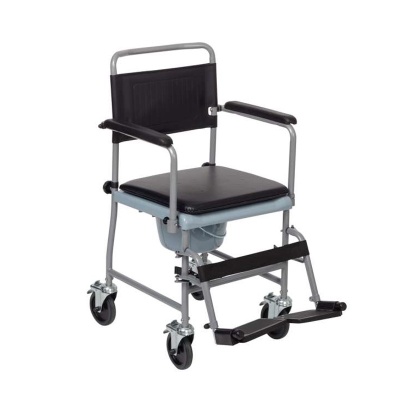 Glideabout Wheeled Commode Chair | Health and Care
