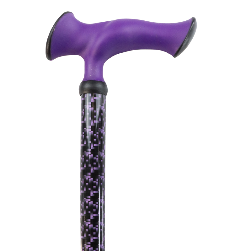 Speckled Purple Soft Ergo-Handle Stick | Health and Care