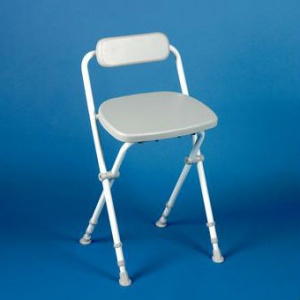 Homecraft Sherwood Foldable Perching Shower Stool | Health and Care