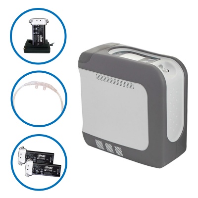 iGo2 Portable Oxygen Concentrator Gold Bundle | Health and Care