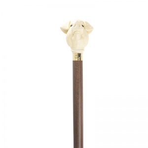 Imitation Ivory Pig Hardwood Cane | Health and Care
