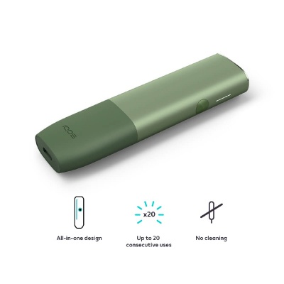 IQOS Iluma Heated Tobacco Device Kit (Green) | Health and Care