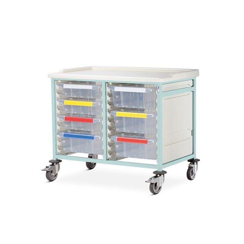 Bristol Maid Low Two-Column Trolley | Health and Care