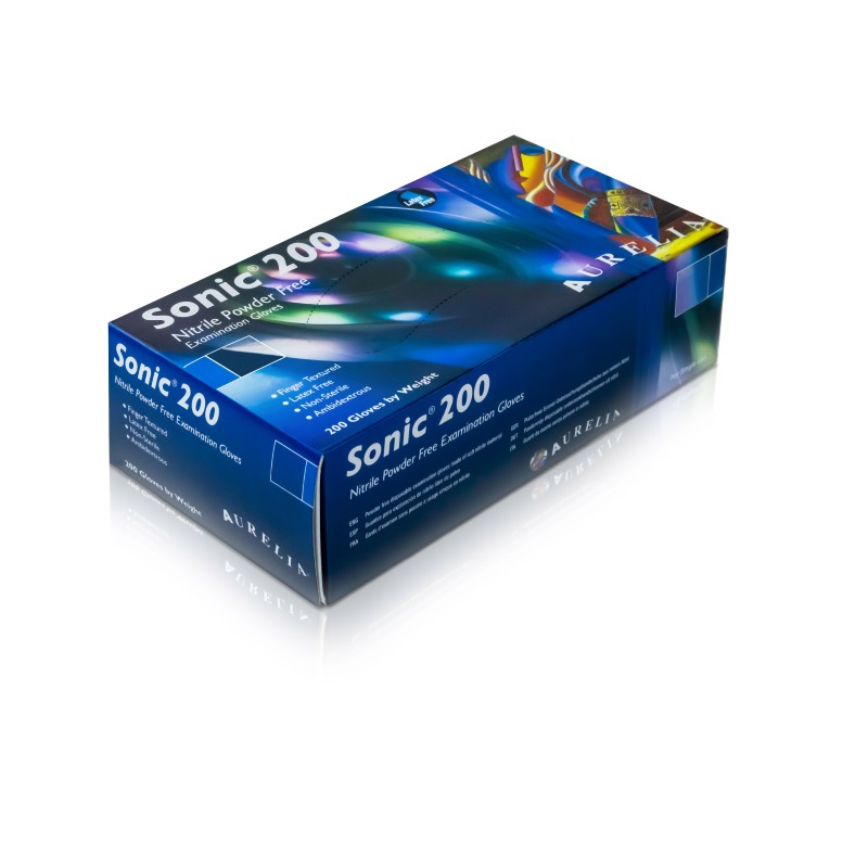 Aurelia Sonic Nitrile Gloves 93775-9 200 | Health and Care
