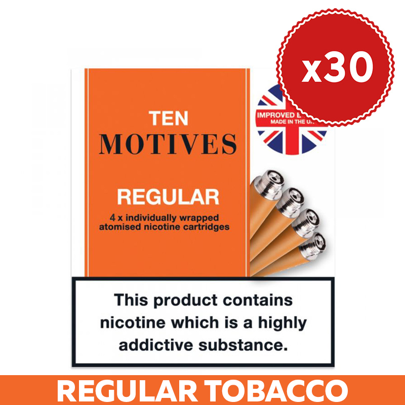 10 Motives Tobacco Cartridges 30pk | Health and Care