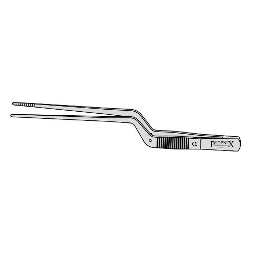 Dissecting Forceps With Bayonet Shanks And Serrated Jaws 180mm | Health ...