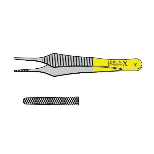 Adson Dissecting Forceps With Tungsten Carbide Jaws 120mm Straight ...