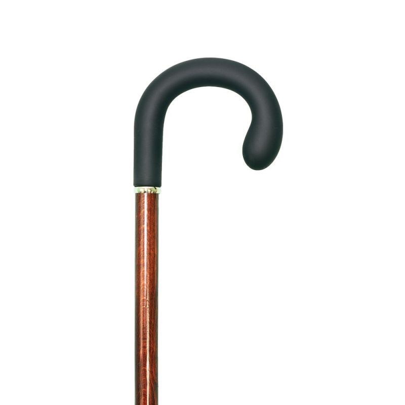Hardwood Walking Cane with Crook Handle | Health and Care