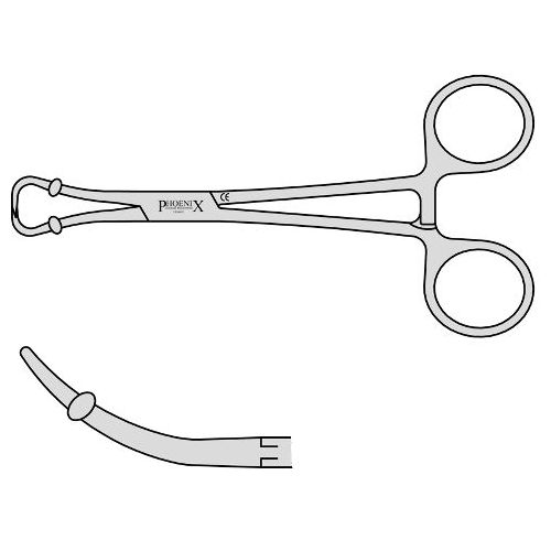 Roeder Towel Clip With Box Joint 130mm Curved | Health and Care