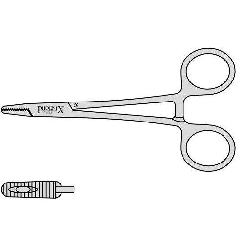 Collier Needle Holder With Box Joint 130mm Straight | Health and Care