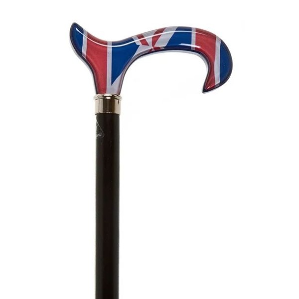 Black Beech Wood Cane w/ UK Handle | Health and Care