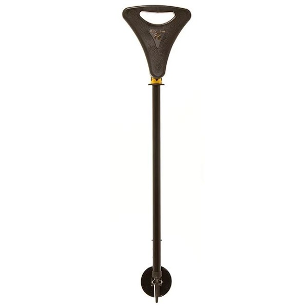 Elite Walking Seat Tracker Stick (Black) | Health and Care