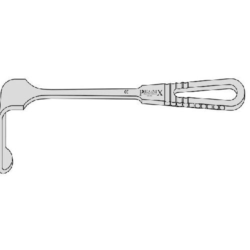 Langenbeck Small Retractor Single Blade Size 23mm X 7mm 215mm | Health ...