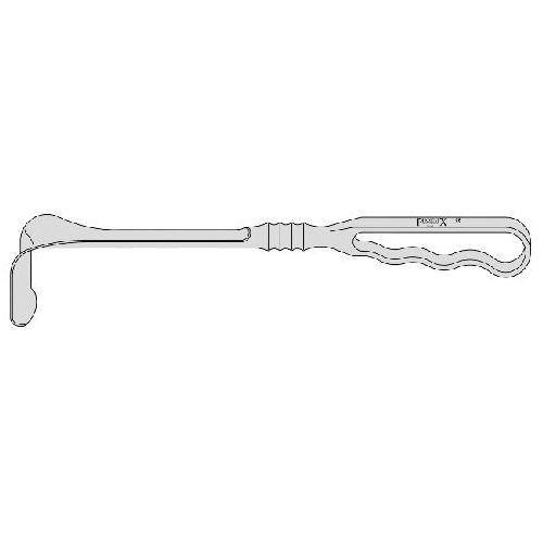 Richardson Retractor With 28mm Wide X 20mm Deep 240mm | Health and Care