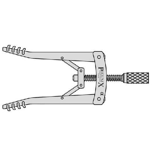 Alms Skin Retractor With Blunt Prongs 70mm | Health and Care