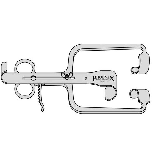 Mayo Abdominal Retractor With Centre Blade 270mm | Health and Care
