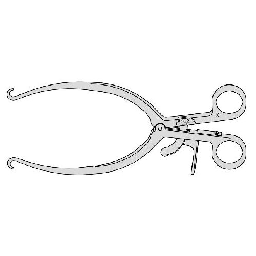 Gelpi Vulva Self Retaining Retractor Large Size With Ratchet 200mm ...