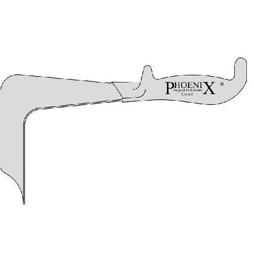 Doyen Retractor Medium 48mm x 90mm Rectangular Blade 250mm | Health and ...