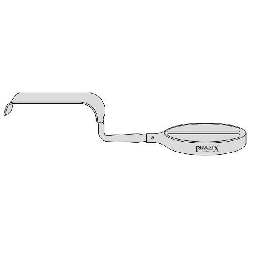 Wertheim Vaginal Retractor With 95mm x 38mm Blade And Cranked Handle ...