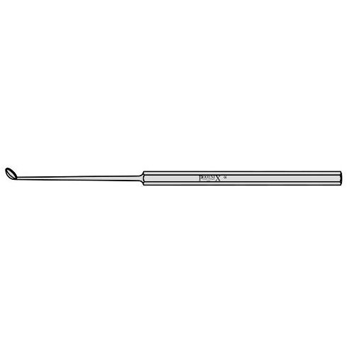 Buck Aural Curette Angled Blunt Single End 2.0mm Diameter 145mm Angled ...