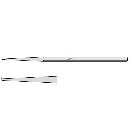 Cawthorne Hook Single End No.5 90 Deg Angle 0.5mm Point 165mm Angled ...