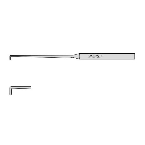 St Barts Blunt Hook Wool Carrier 170mm Angled | Health and Care