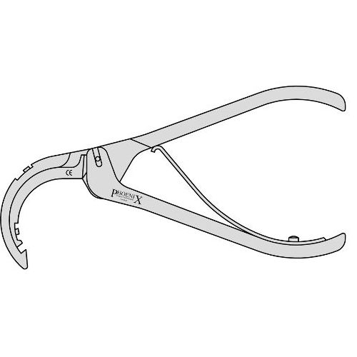 Seymore Jones Antrum Punch Forceps 160mm Curved | Health and Care