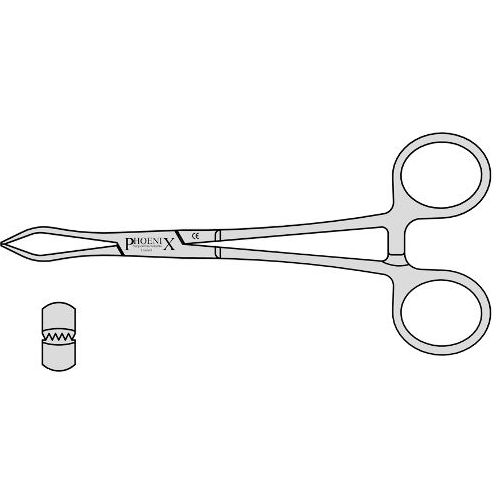 Rutherford Morison Tissue Forceps 4 Into 5 Teeth Box Joint 160mm ...