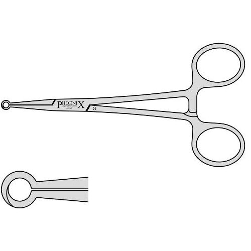 Craft Vasectomy Forceps With Sharp Hooked Jaws 150mm | Health and Care