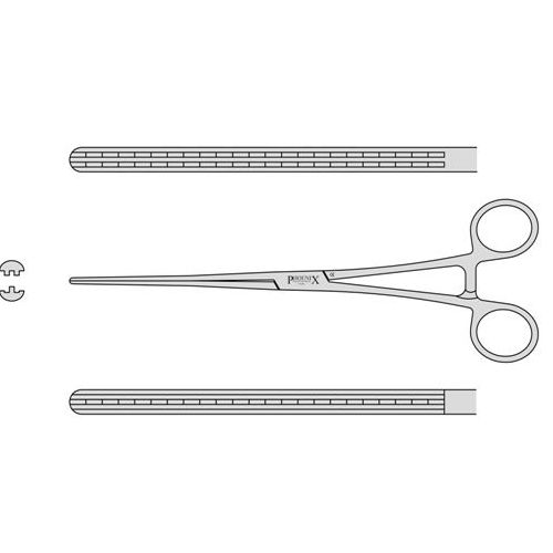 Doyen Intestinal Clamp With Atraumatic Jaw Blades And Box Joint 180mm ...