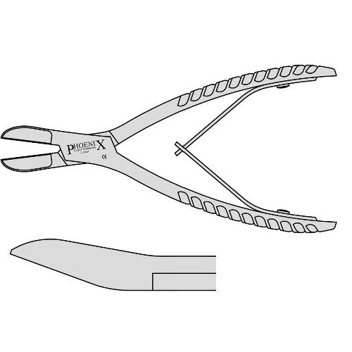 Liston Bone Cutting Forceps Angled Blades With A Box Joint 230mm Angled ...
