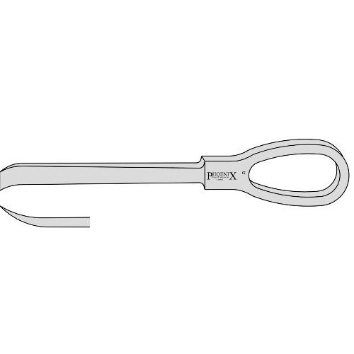 Bristow Bone Elevator Sharp Blade With A Hollow Handle 230mm Curved ...