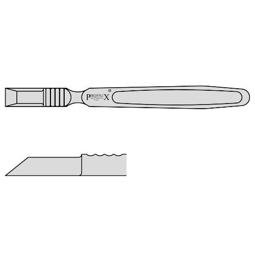 Farabeuf Bone Rugine With Chisel Edge With A Flat Handle (Elevator ...