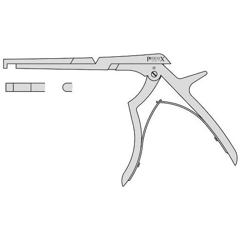 Love Kerrison Rongeur Downward Cutting Jaw 4mm Bite 150mm Effective ...