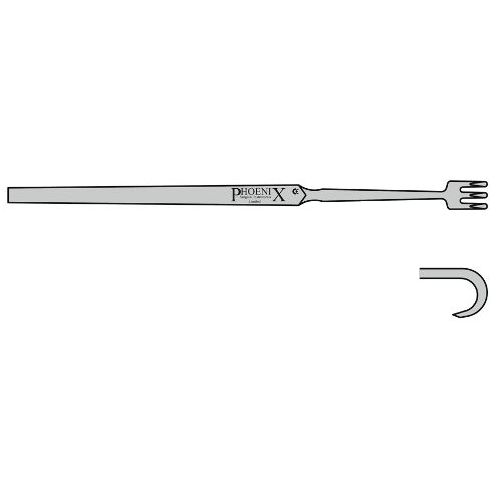 Knapp Eyelid Retractor 3 Sharp Prongs And A Rigid Handle 140mm | Health ...