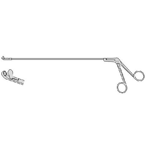 Chevalier Jackson Vocal Nodule Endoscope Forceps With Crocodile Action ...