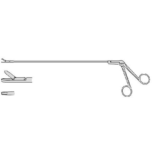 Mini Patterson Endoscope Forceps With Crocodile Action Oval Cutting ...