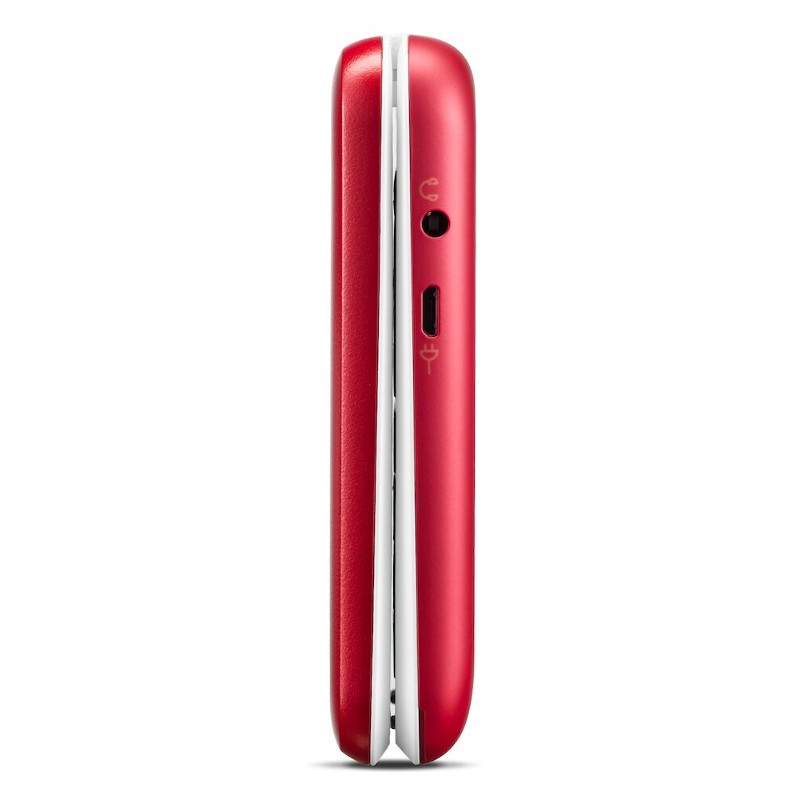 Doro 6880 Simple Clamshell Mobile (Red) | Health and Care