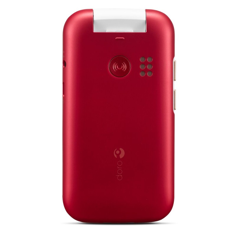 Doro 6880 Simple Clamshell Mobile (Red) | Health and Care