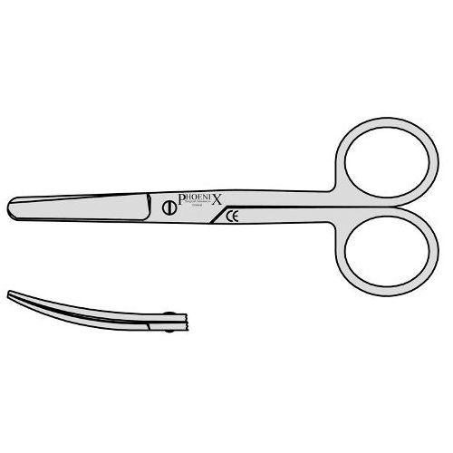 Dressing Scissors Blunt / Blunt 130mm Curved (Pack of 10) | Health and Care