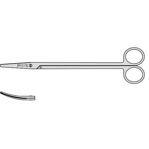 McIndoe Scissors 115mm Curved | Health and Care