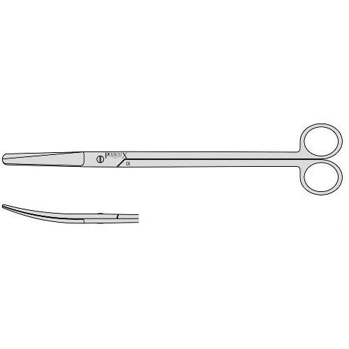 Lloyd Davies Scissors 250mm Curved | Health and Care