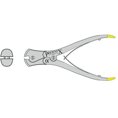 Compound Action Top Wire Cutter Tungsten Carbide Jaws 200mm Straight ...