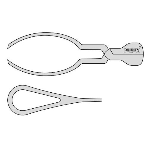 Simpson Obstetric Forceps Long Model 300mm | Health and Care