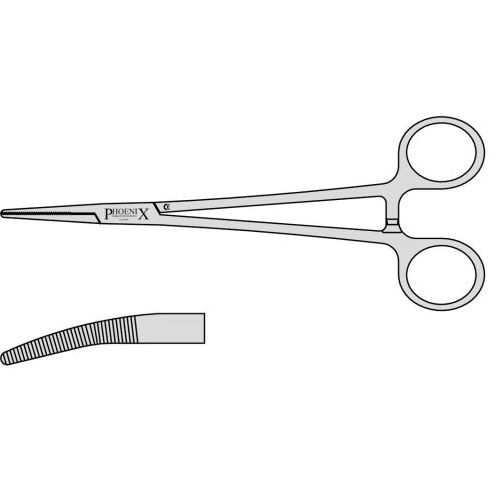Adson Artery Forceps With Box Joint 180mm Curved | Health and Care