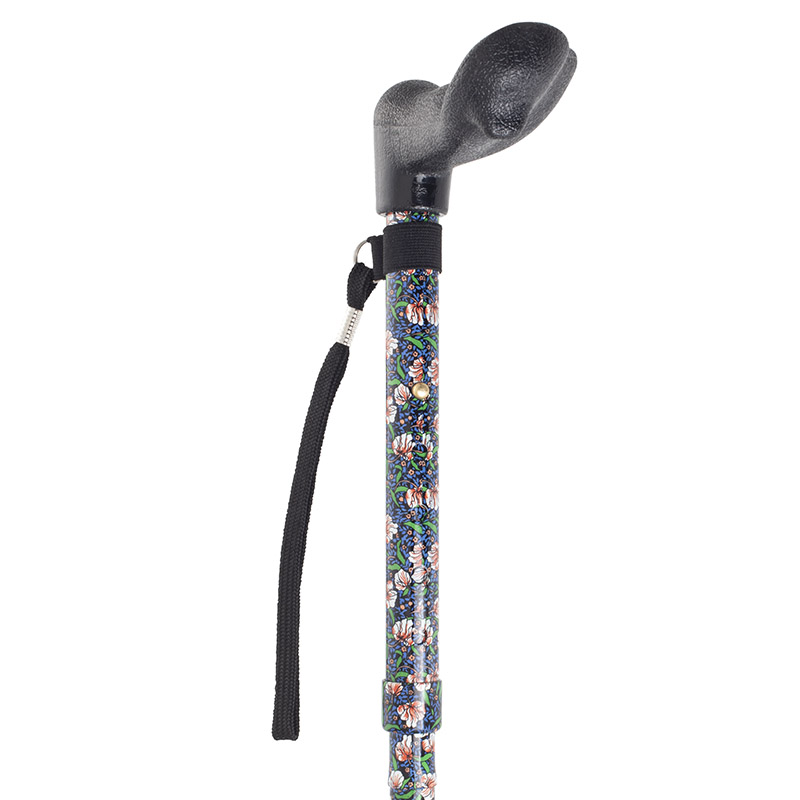 Height-Adjustable Folding Morris Anatomical Walking Stick | Health and Care