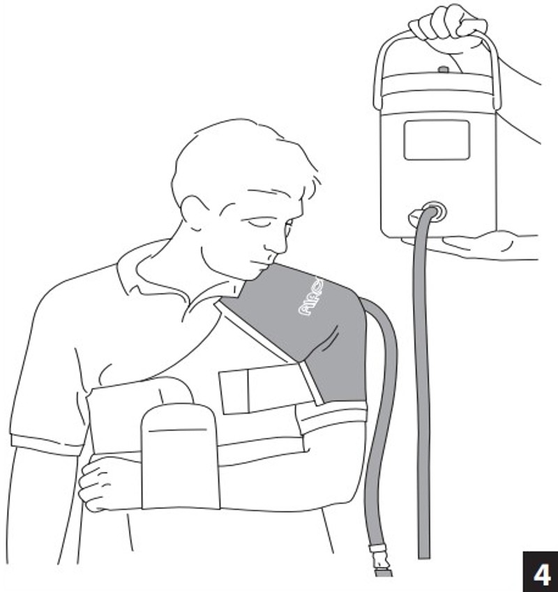Aircast Shoulder Cryo/Cuff and Cooler | Health and Care