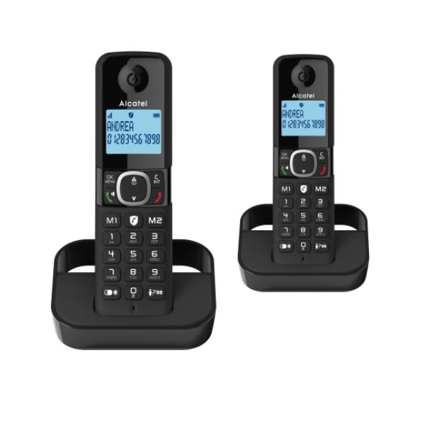 Alcatel F860 Cordless Phones (Twin Pack) | Health and Care
